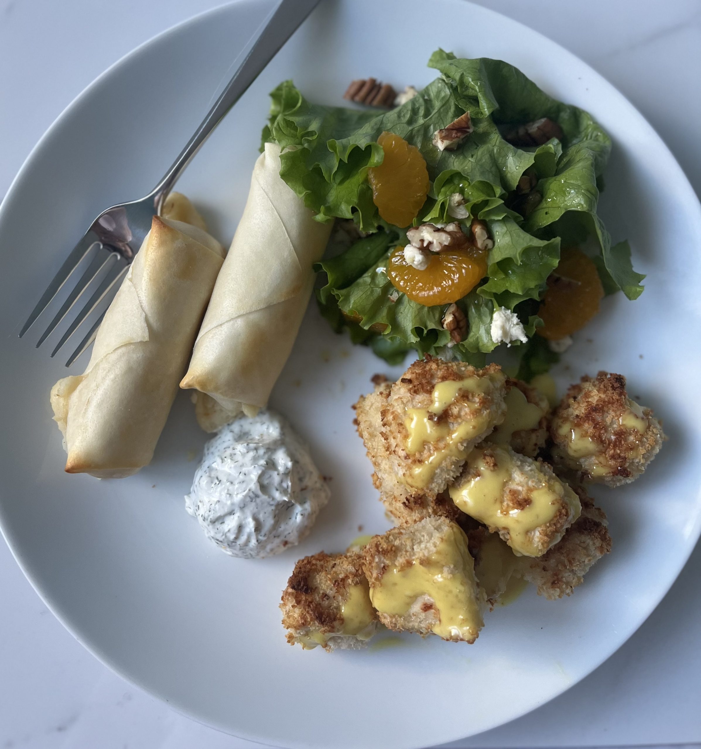 Chicken Nuggets with Krispy Delights | PrairiePlate